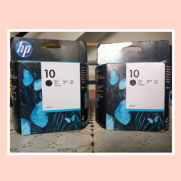 HP 10 BLACK ORIGINAL INK CARTRIDGE | Lazada PH