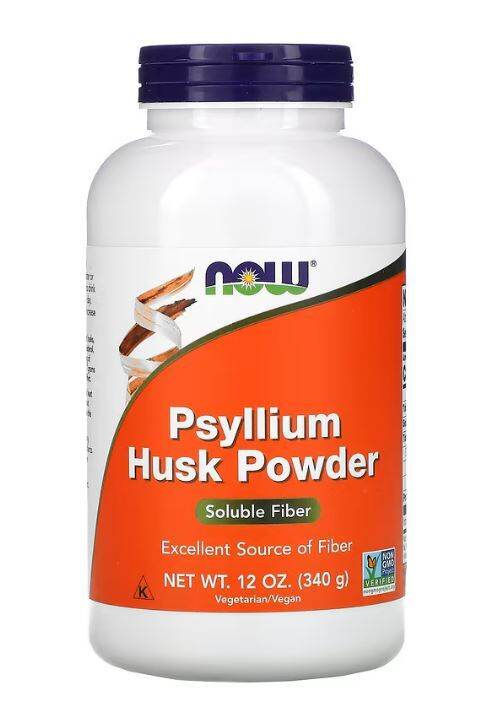 NOW Foods, Psyllium Husk Powder, 12 oz (340 g) | Lazada.co.th