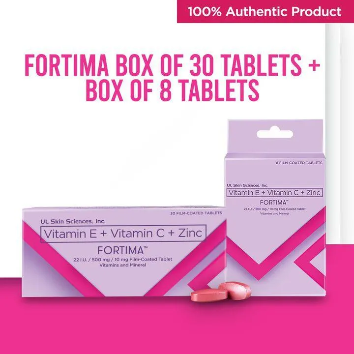Fortima (Vitamin E VItamin C Zinc) 30s Box 8s Box Electric Fan Repair ...