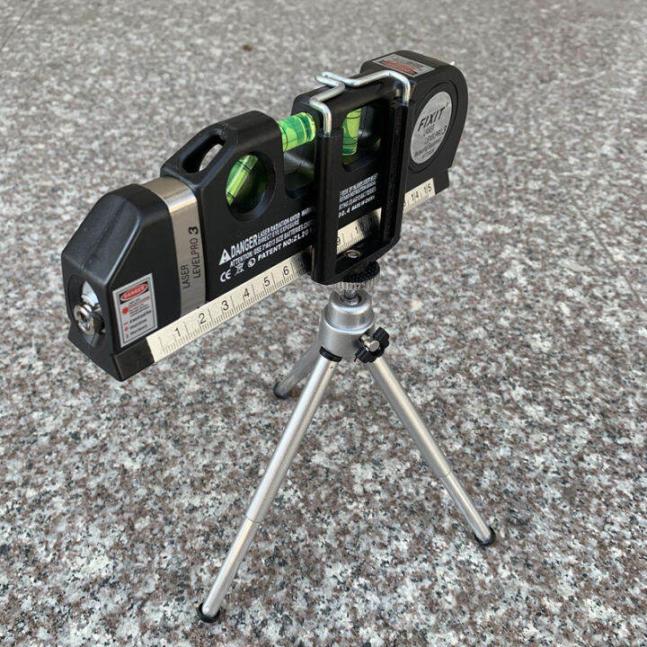 RONGPRO Horizon Vertical Measure Tape Horizontal Ruler Infrared Cross Line Tape Multipurpose ...