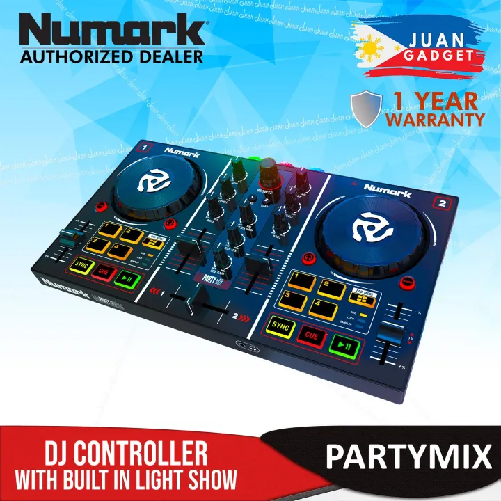Numark Party Mix DJ Controller with Built-In Light Show | JG Superstore | Lazada PH