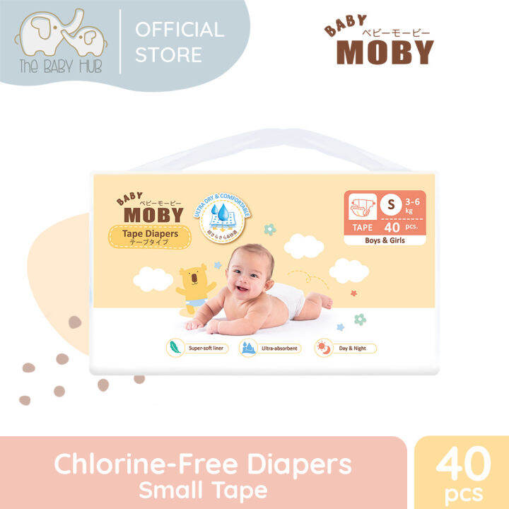 Baby Moby Chlorine Free Diapers | Lazada PH