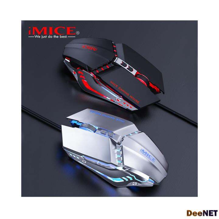 iMICE T80 Gaming Mouse - Macro 7D Mechanical Outlook Customizable ...