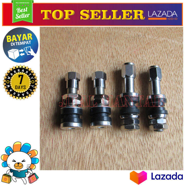 Pentil Ban Motor Tubeless Besi Chrome Harga 1pasang Depan Belakang ...