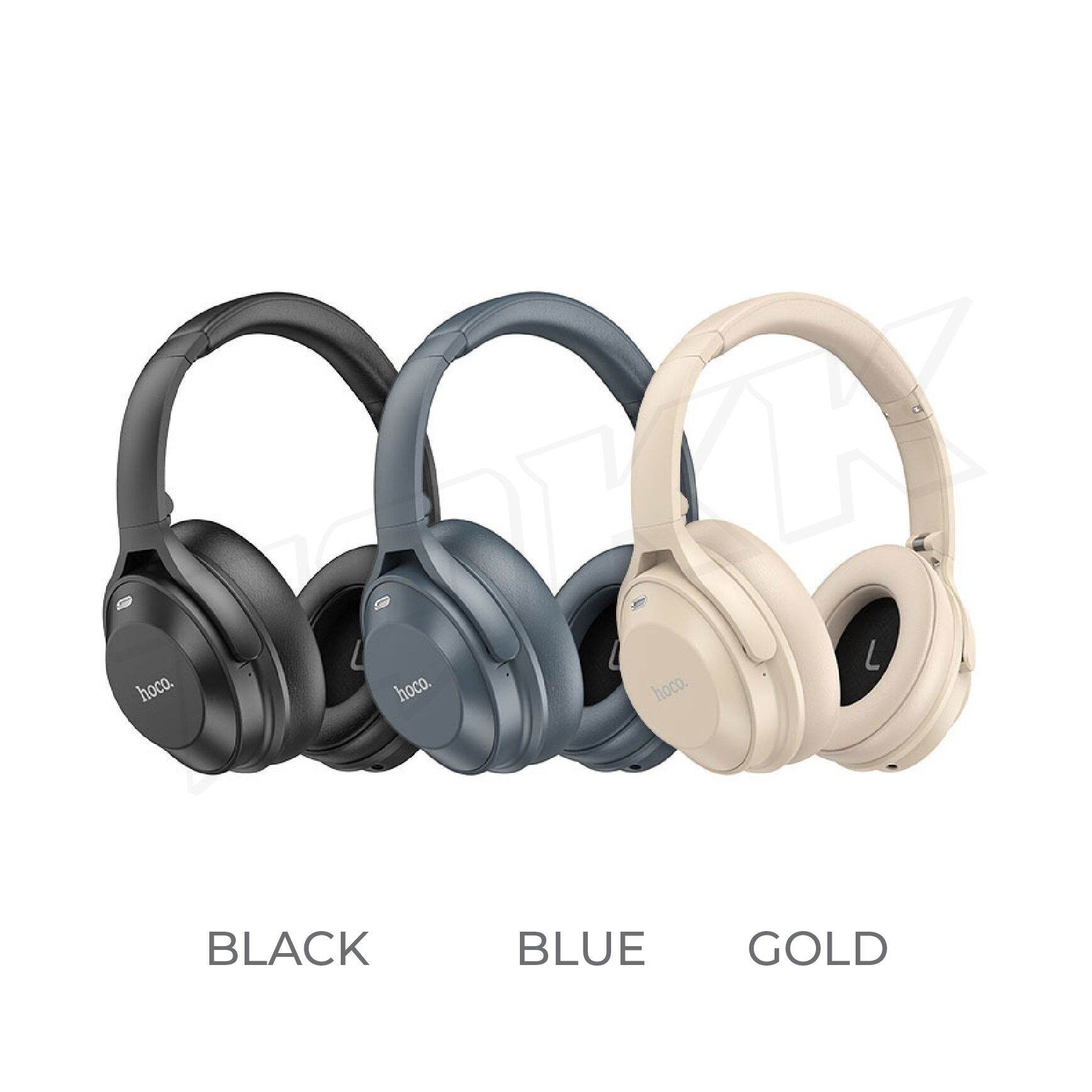 รุ่นใหม่ล่าสุด Hoco W37 BT5.3 หูฟัง หูฟังบลูทูธ เฮดโฟน หูฟังครอบหู หูฟังไร้สาย ANC ตัดเสียงรบกวน ...