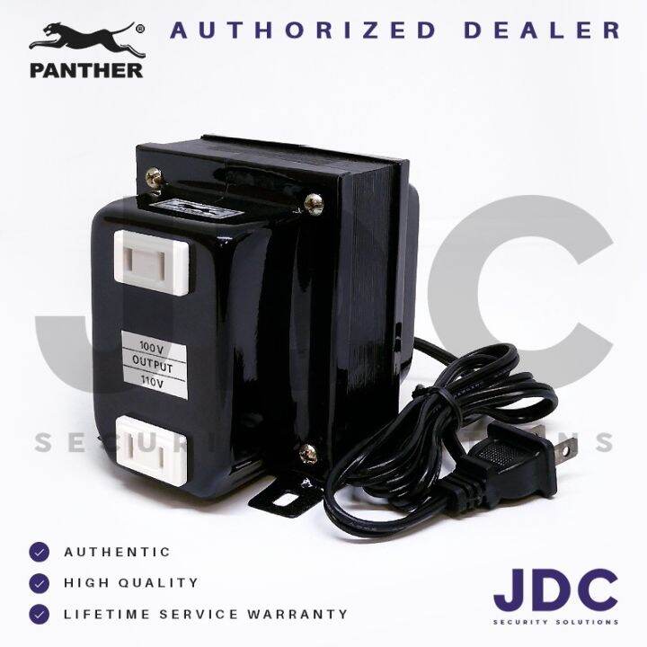 Panther 200W-DV Step Down Dual Voltage Transformer 200 Watts Input 220V AC Output 100V AC; 110V ...