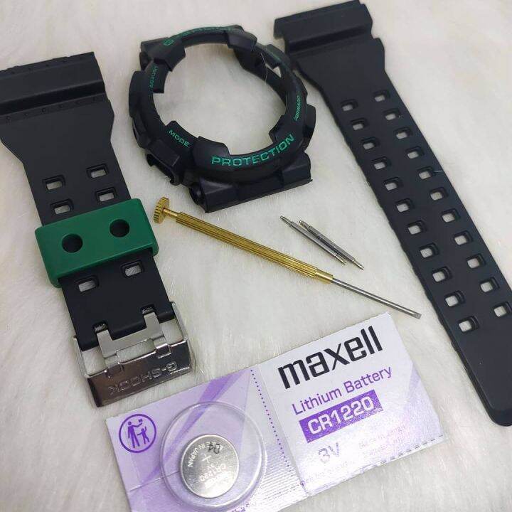 GA100 GA110 GA120 Straps and Bezel for Gshock with CR1220 Battery ...