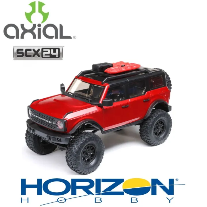 Axial SCX24 2021 Ford Bronco Hard Body 1/24 4WD RTR Mini Scale Crawler ...