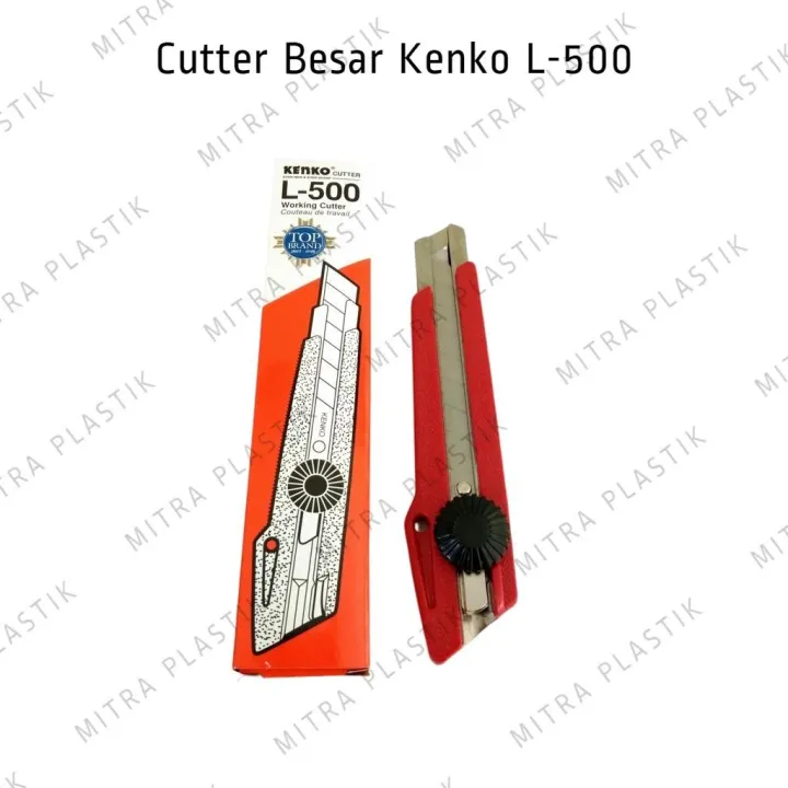 Cutter L500 Cutter Kenko Cutter Besar Cutter Kertas Cutter Kardus ...
