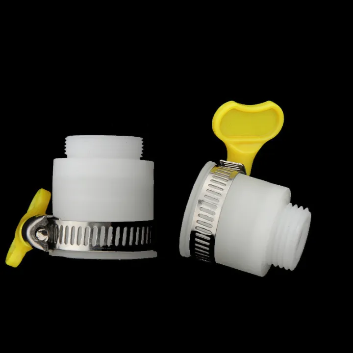 Universal Faucet Adapter with Spanner Garden Shower Sink Hose Quick ...