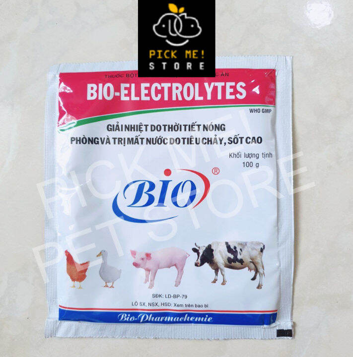 Bio Electrolyte | Electrolytes 100g - Giải Nhiệt, Bổ Sung Điện Giải ...
