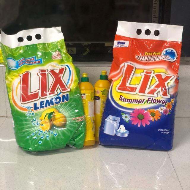 Hotchengjian581811 Lix Extra Detergent Powder 5KG with FREE Lix ...