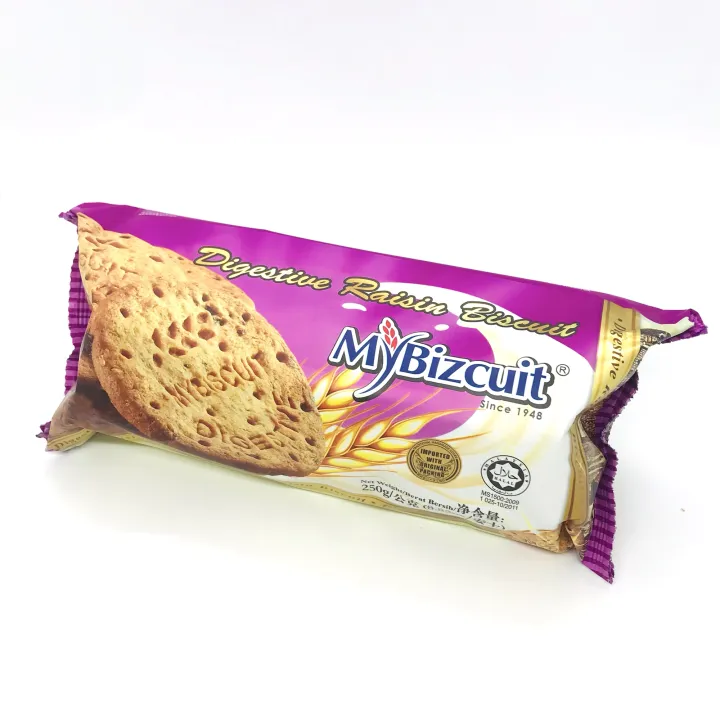MyBizcuit Digestive Raisin Biscuit 250g | Lazada