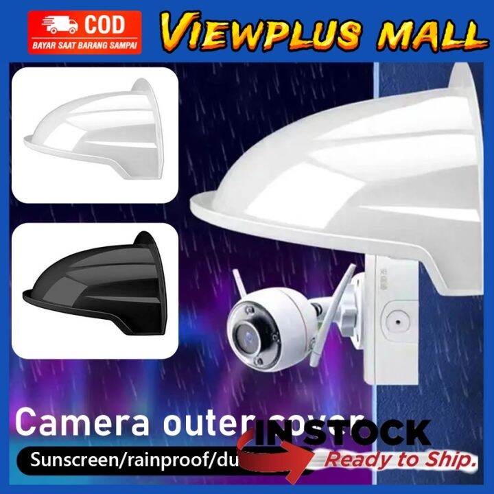 Cover Pelindung CCTV Outdoor Waterproof Atap Camera CCTV Bahan ABS | Lazada Indonesia