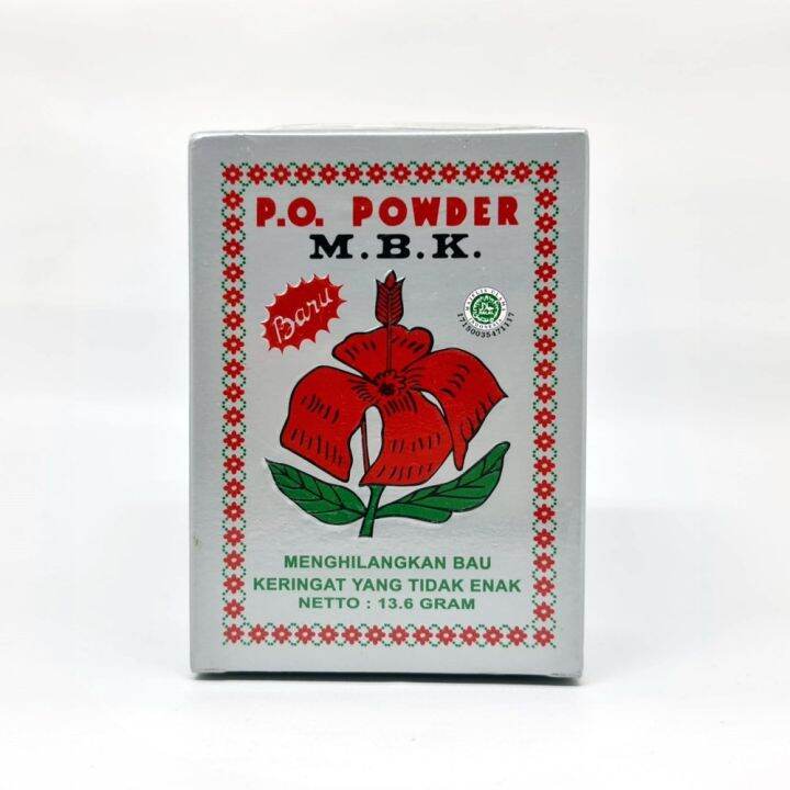 Bedak MBK Putih - Powder Deodorant Box - Menghilangkan Bau Badan Gatal ...