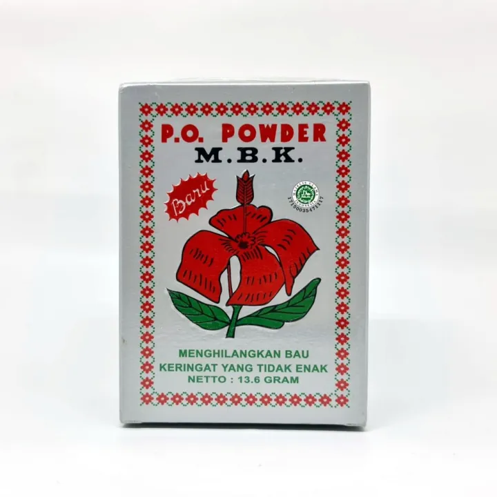 Bedak MBK Putih - Powder Deodorant Box - Menghilangkan Bau Badan Gatal ...