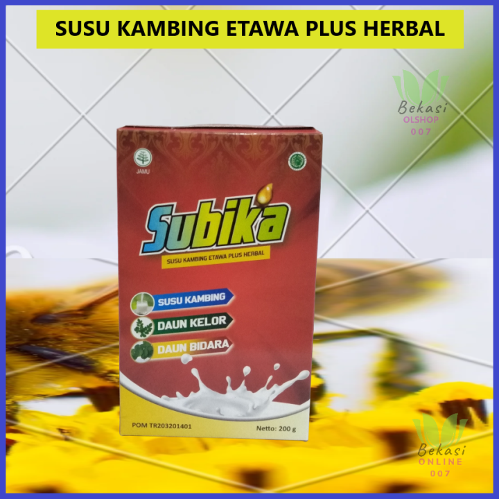 Subika Susu Kambing Etawa plus Herbal Daun Kelor Daun Bidara 200 gram | Lazada Indonesia
