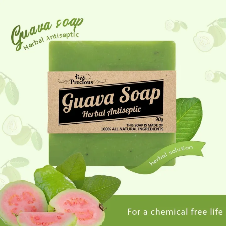 SUNTUOSO Organic Guava Soap for Acne, Blackheads and Black Spots ...