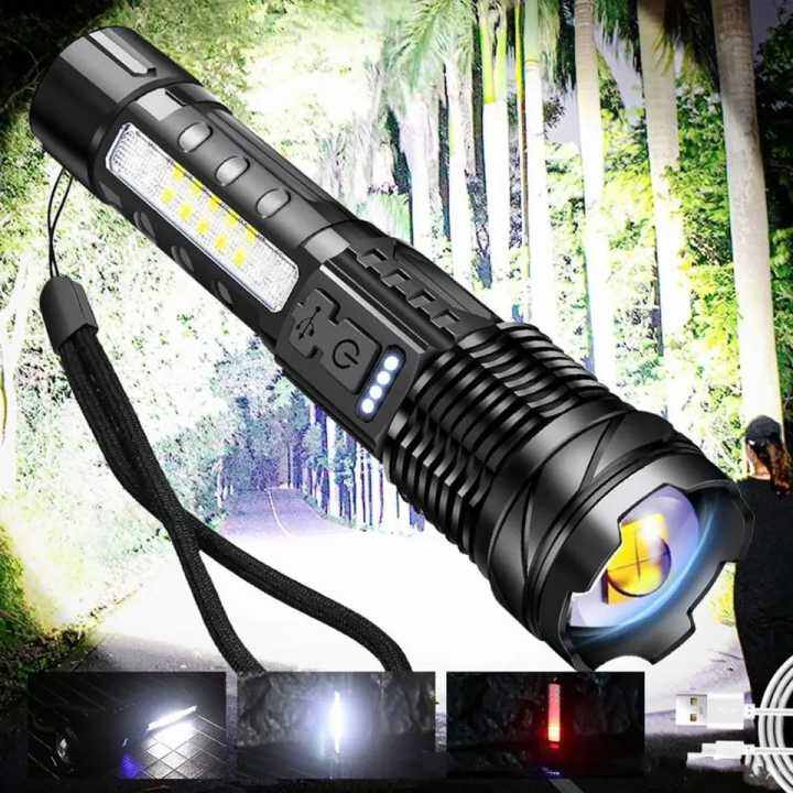 SENTER SWAT POLICE TERBAIK / SENTER LED RECHARGEABLE / SENTER CAS USB ...