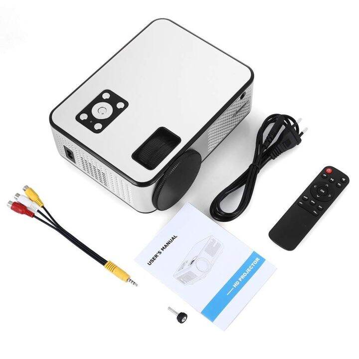 Ekleva Proyektor HD infokus Portable C9 dengan 6000 Lumens Upgrade ...