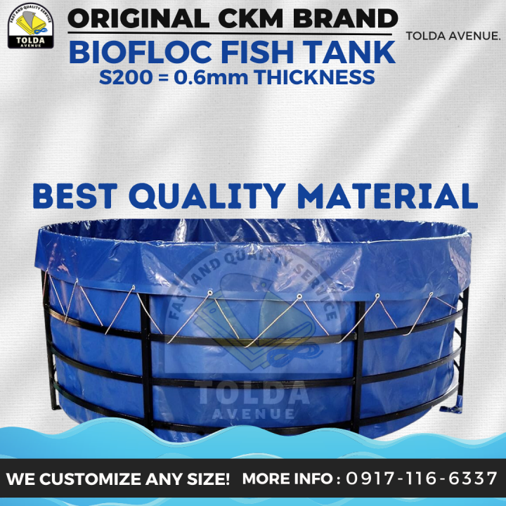 BIOFLOC FISH TANK 2m Diameter x 1m Height CIRCULAR POND CYLINDRICAL ...