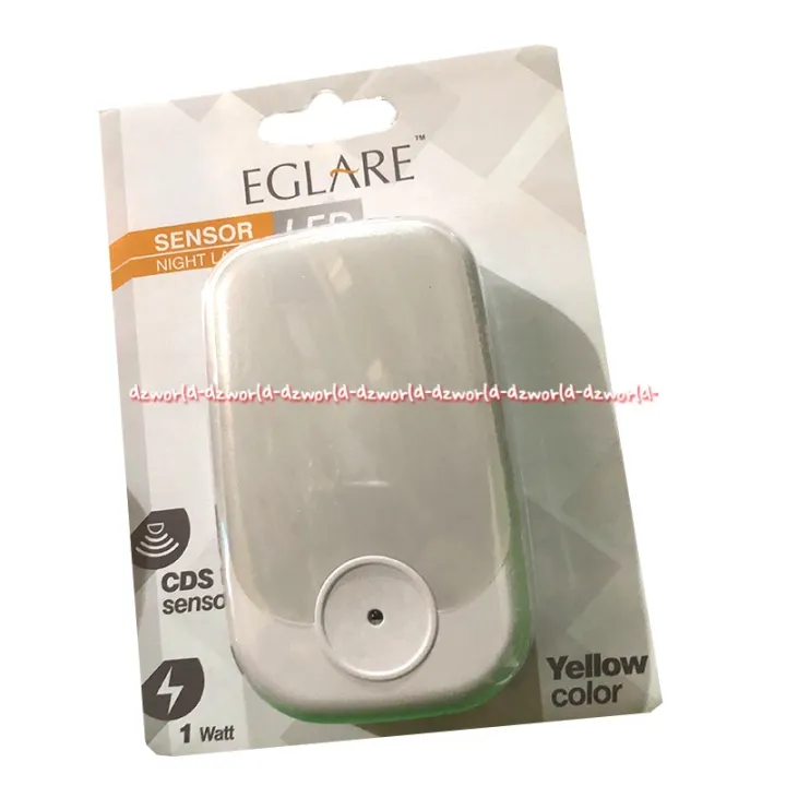 Eglare Sensor Night Light LED Lampu Tidur Dengan Sensor Cahaya Lampu ...