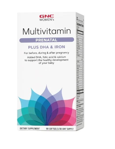 GNC Womens Prenatal Formula with DHA 90Softgels | Lazada PH