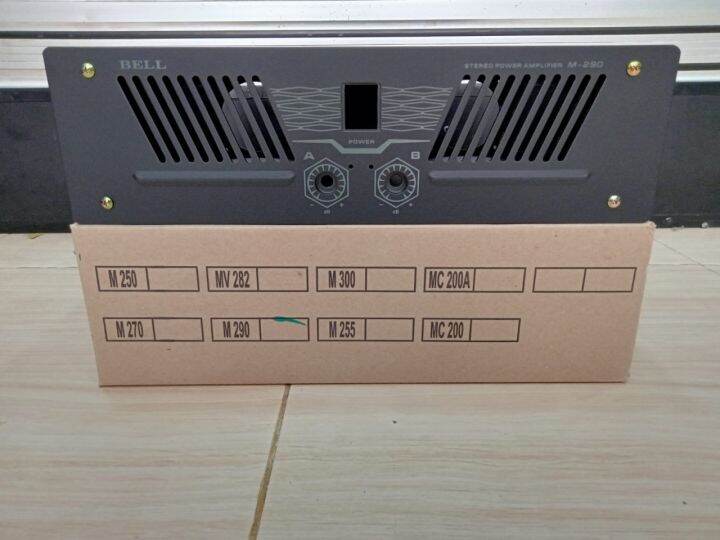 BOX POWER AMPLIFIER BELL M290 Box power bell M 290 | Lazada Indonesia