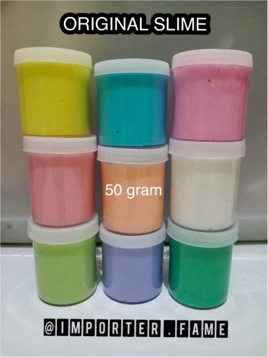 Original Slime 50 gram | Lazada Indonesia