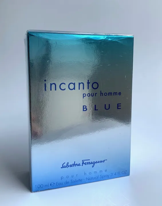 Incanto Blue Pour Homme by SaIvatore Ferragamo 100mL EDT Spray Perfume ...
