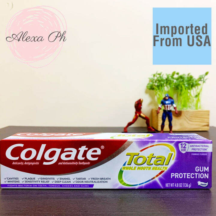 Colgate, Total Whole Mouth Health, GUM PROTECTION, Toothpaste (93 g ...