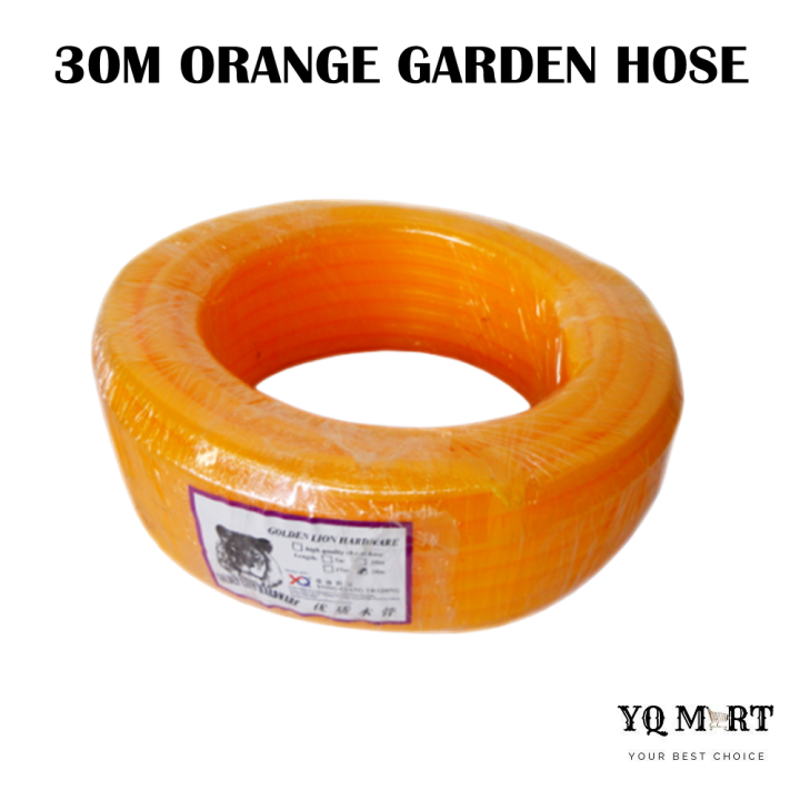 30M Orange Garden Hose/ 16MM Hose/ Water Pipe/ Getah Paip | Lazada