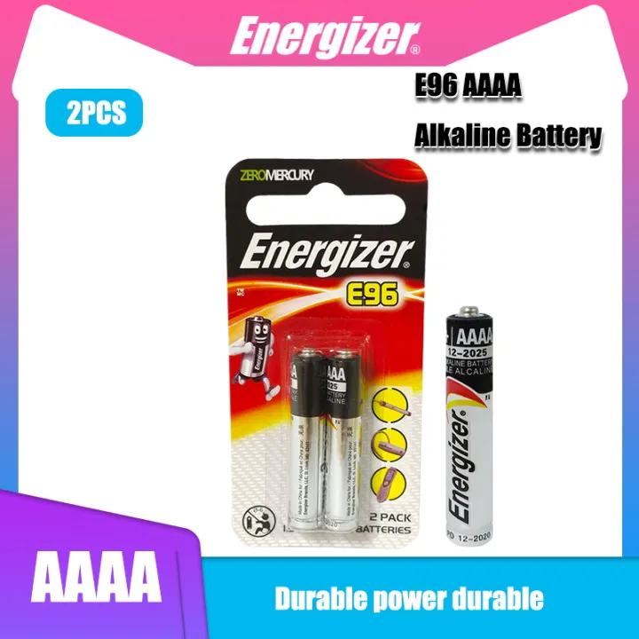 2PCS Energizer AAAA LR61 AM6 Alkaline Battery E96 LR8D425 MN2500 MX2500 ...