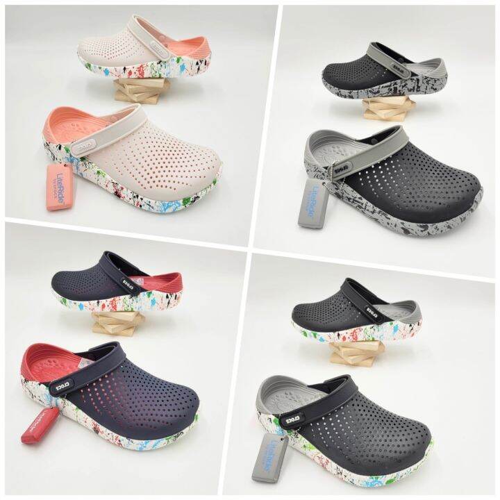พร้อมส่ง !! รองเท้า Crocs LiteRide Clog Unisex Casual Shoes .. | Lazada ...