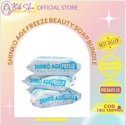 Shinko Faith Age Freeze Beauty Soap | Bundle 70g 3 PIECES | | Lazada PH