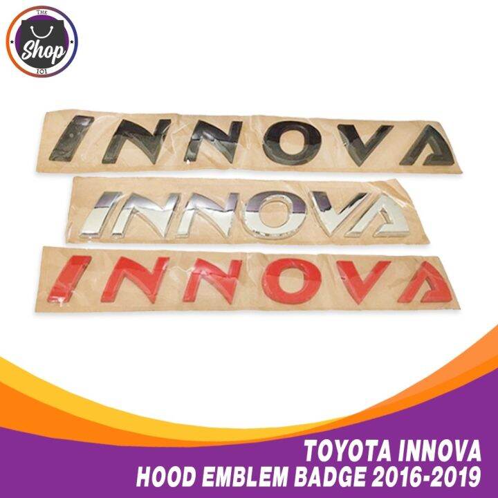 Toyota Innova Hood Emblem Badge Logo 2016-2019 | Lazada PH