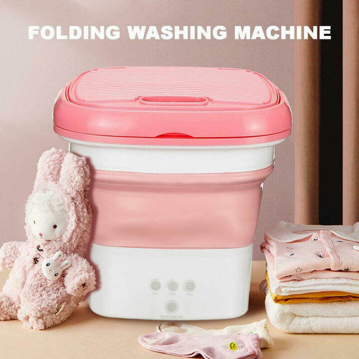 Mesin Cuci Mini Portable Mesin Cuci Lipat Mini Folding Washing Machine ...