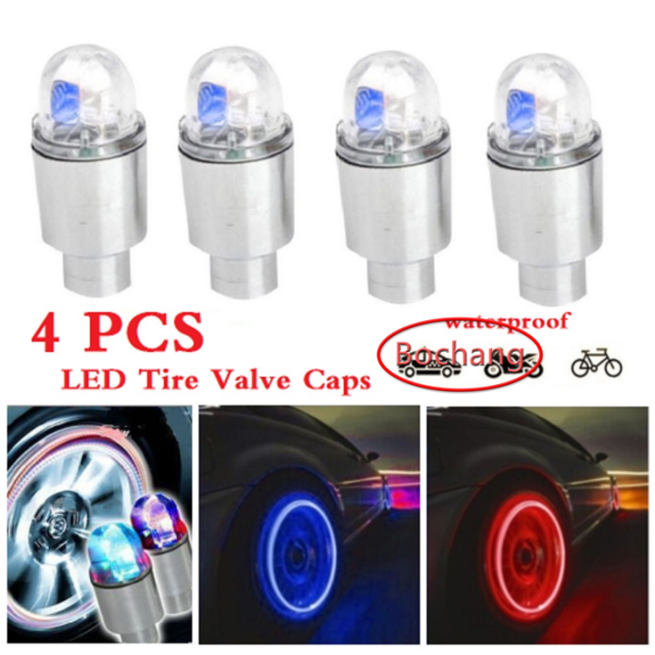 bochang 4 Wheel Valve Cover With Unique Decorative LED Lights | Lazada PH