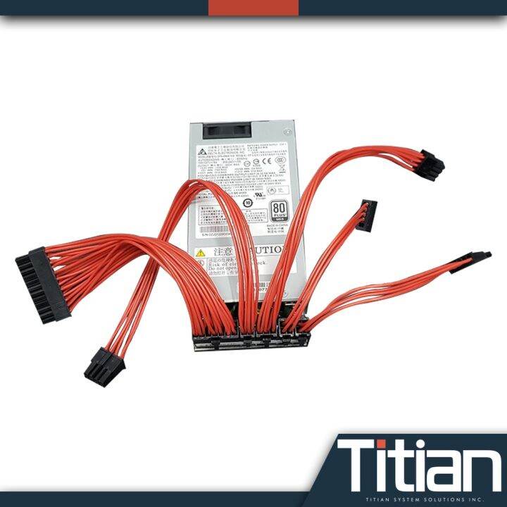 Delta 400W 80+ Gold Modular 1U Flex Power Supply YTC DPS400-17AB PSU ...