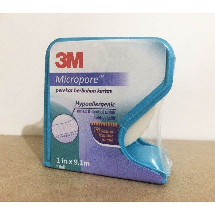 3M MICROPORE PLESTER ROLL 1 INCH / PLESTER LUKA | Lazada Indonesia