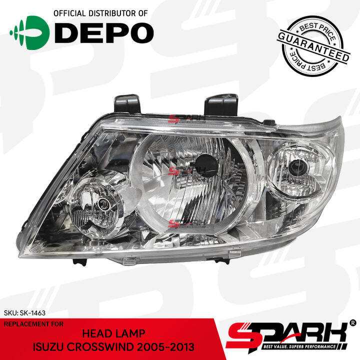 Head Lamp Headlight Head Light Isuzu Crosswind 2005 - 2013 Isuzu ...