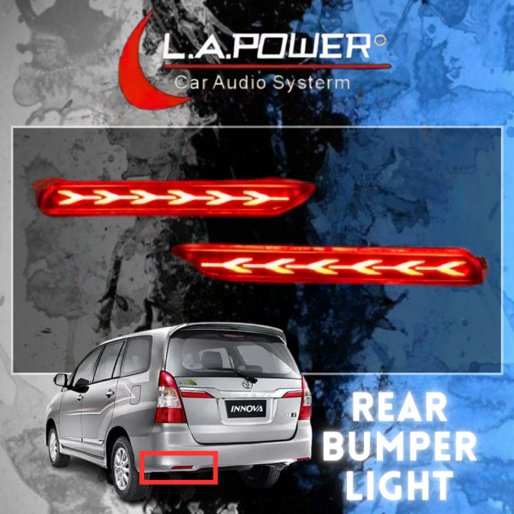 TOYOTA INNOVA REAR BUMPER LIGHT REFLECTOR LAMP | Lazada