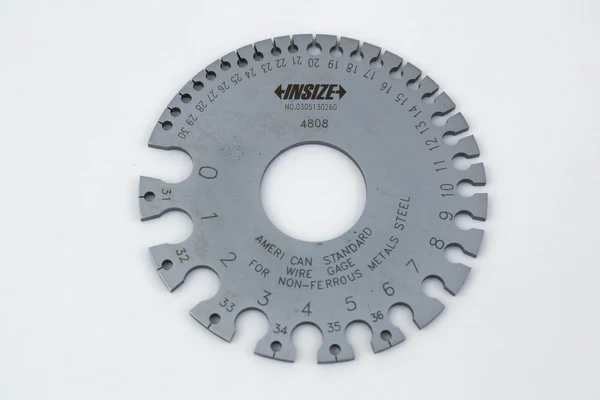 เกจวัดลวด (American Standard Wire Gage) INSIZE รุ่น 4808 (**ภาพถ่ายจาก ...