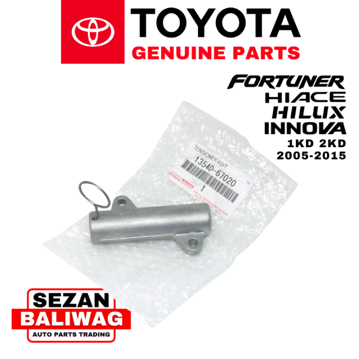 ORIGINAL TOYOTA TIMING BELT TENSIONER FORTUNER HIACE HILUX INNOVA 1KD ...