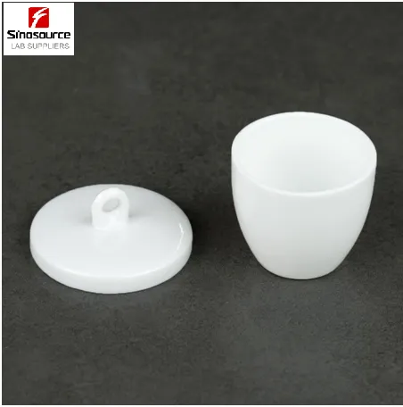 PORCELAIN CRUCIBLES MEDIUM WALL WITH LID GLAZED 50ML | Lazada PH