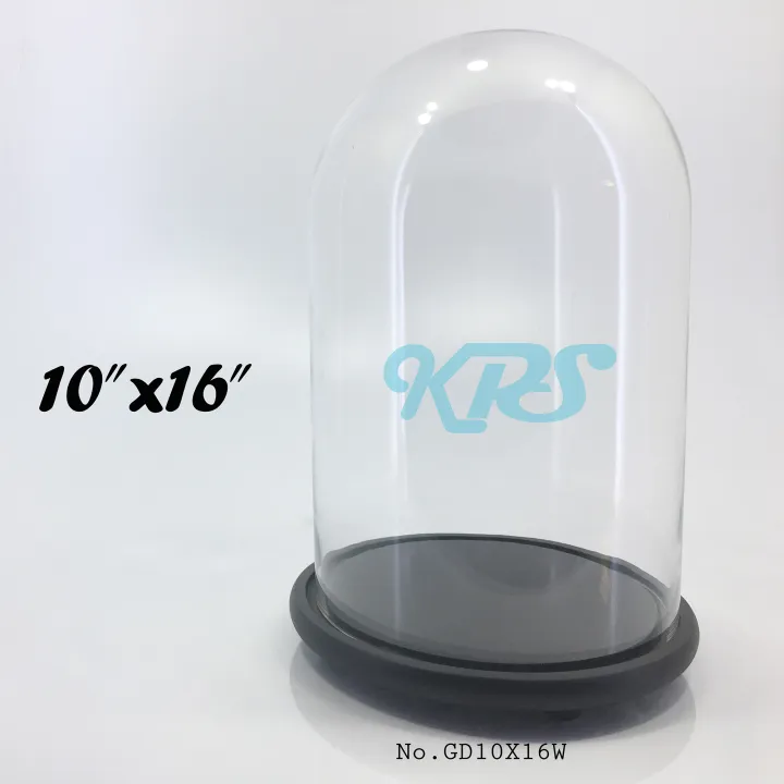 โดมแก้ว โหลแก้ว GlassDome ครอบแก้ว ครอบแก้วพระ ครอบแก้วฐานไม้ ตู้ครอบพระ | Lazada.co.th