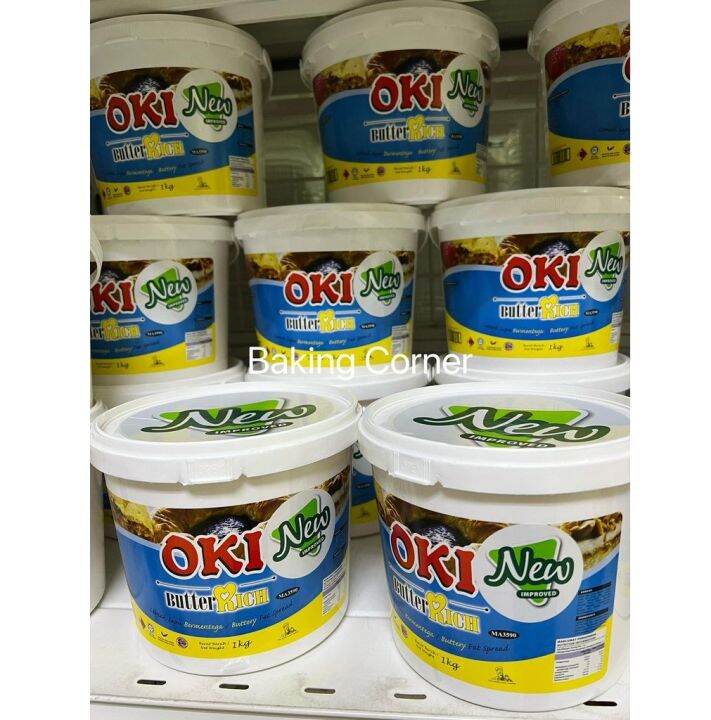 BUTTER RICH MARGARINE 1KG OKI MOI MENTEGA | Lazada
