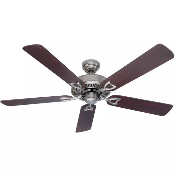 Hunter Revolution Classic Elite 52" Brushed Nickel Ceiling Fan 220v ...