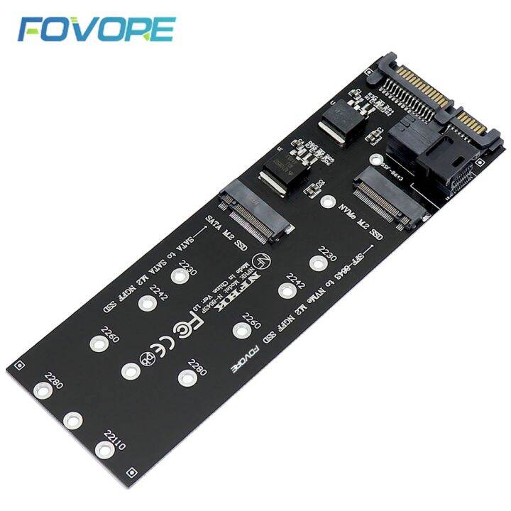 M2 NVME to U.2 Adapter 22Pin SATA to M2 SATA SSD Converter M.2 U2 SFF 8643 expansion Card For PC ...
