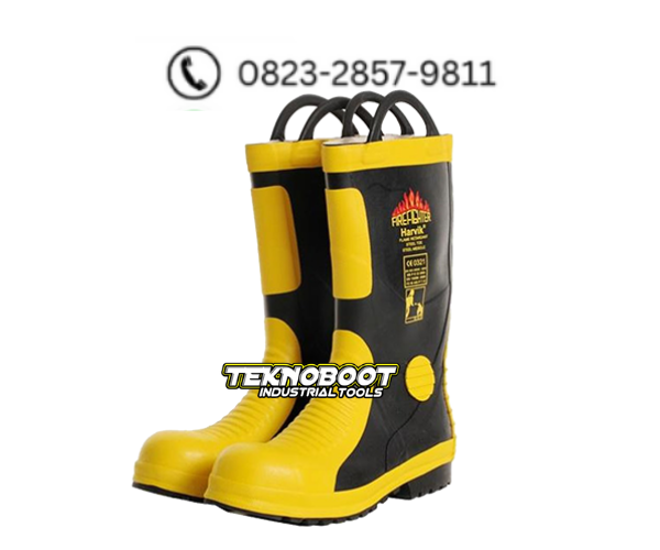 Sepatu Pemadam Kebakaran Harvik / Fireman Boot Harvik Model Terbaru | Lazada Indonesia